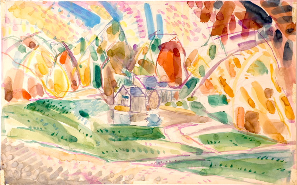 Highlights from the Permanent Collection: The Watercolor Landscapes of ...